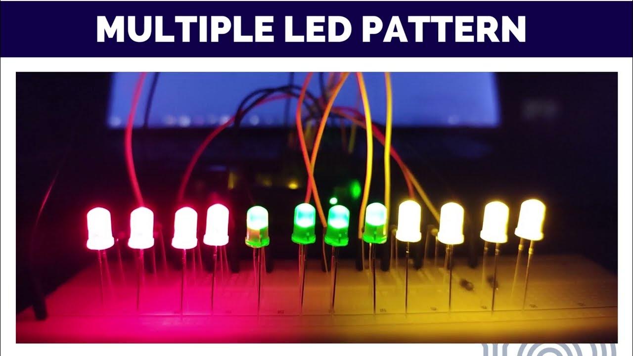 Arduino Uno: Multiple LED light patterns | Group Activity - YouTube