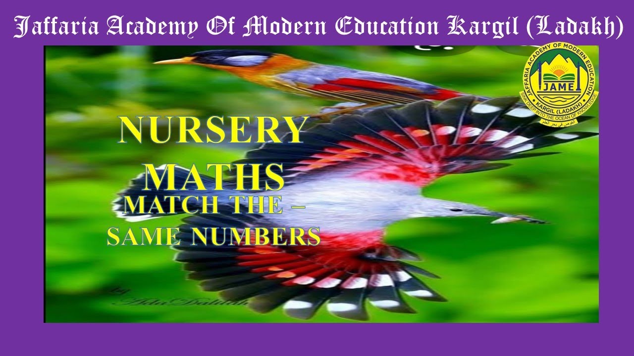 Nursery Maths Match The Same Numbers YouTube nursery-maths-match-the-same-numbers-youtube