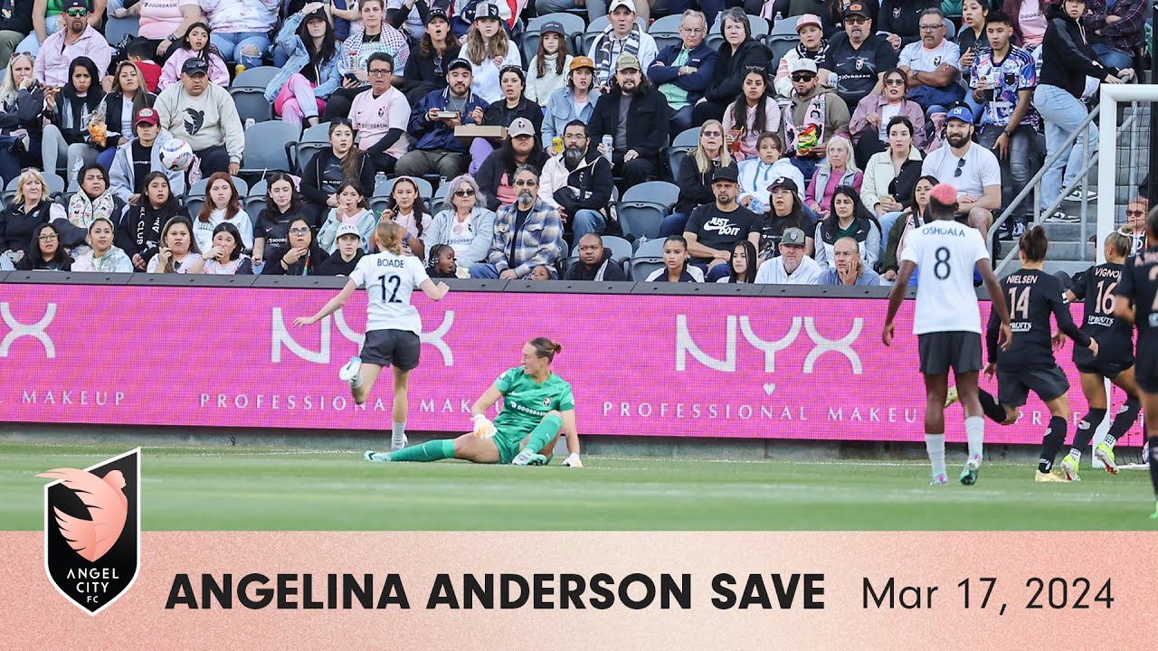 Angel City FC | Angelina Anderson Save - YouTube