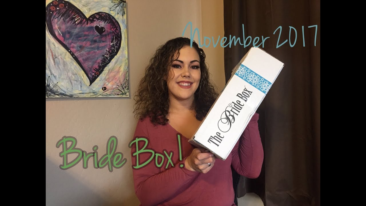 November 2017 BRIDE Box Unboxing - YouTube
