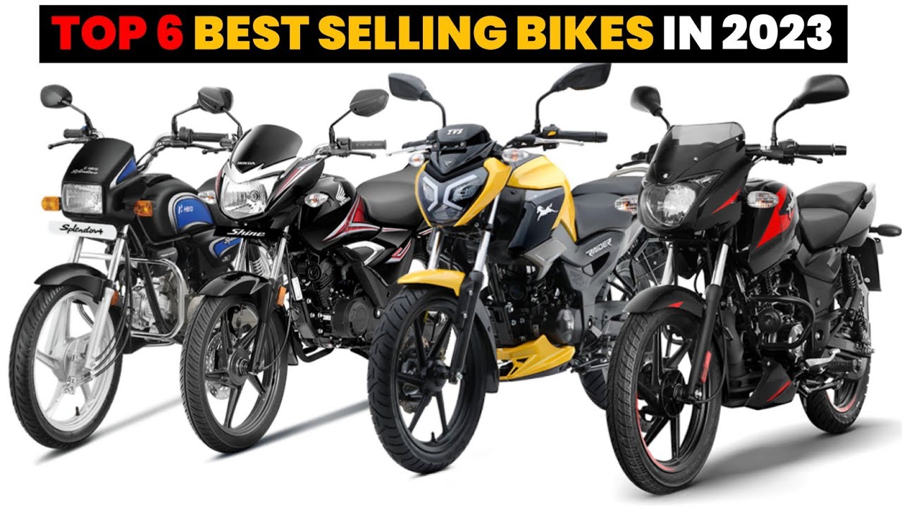 Top 6 Best Selling Bikes In India 2023 💥 Shine Splendor Raider And Best Bikes To Buy In