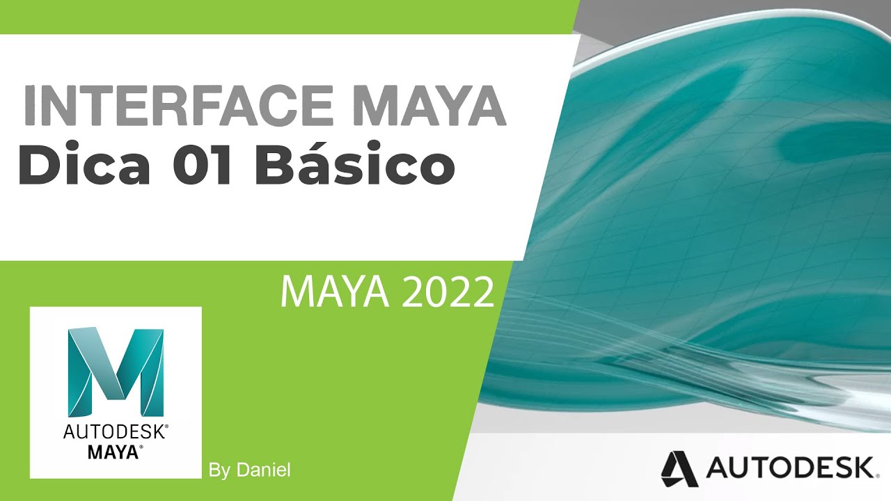 Interface do Maya 2022 - Parte 1 (Básico 01) - YouTube