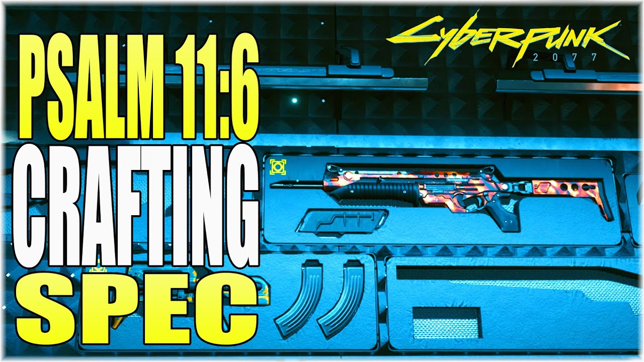 HOW TO GET PSALM 11:6 FIRE RIFLE CRAFTING SPEC WITH LOCATION AND ...