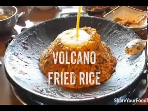 [Share Your Food] - Volcano Fried Rice - YouTube
