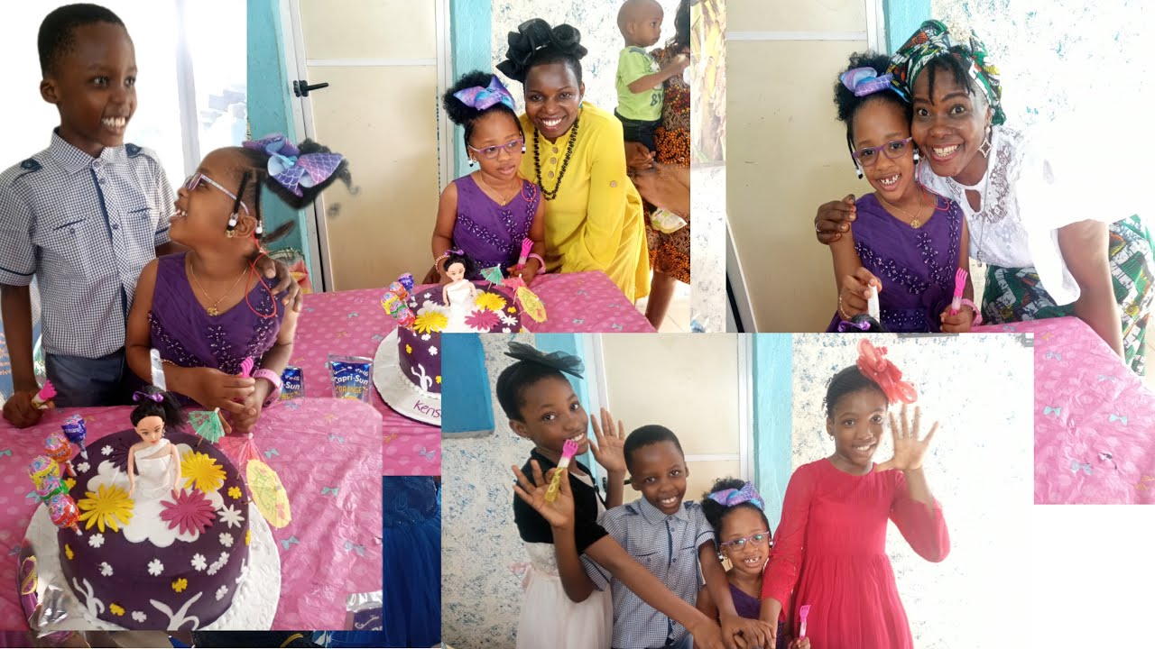 Birthday Celebration || Baby Kense @ 5 - YouTube