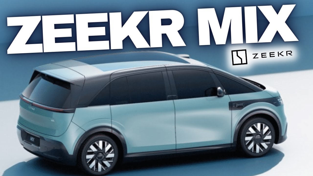 Zeekr Unveils Official Images of the Exciting MIX MPV in China - YouTube