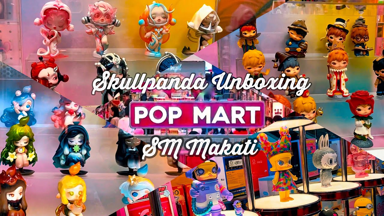 Buying our fist Blind Boxes at POPMART store SM Makati |ASMR Unboxing ...