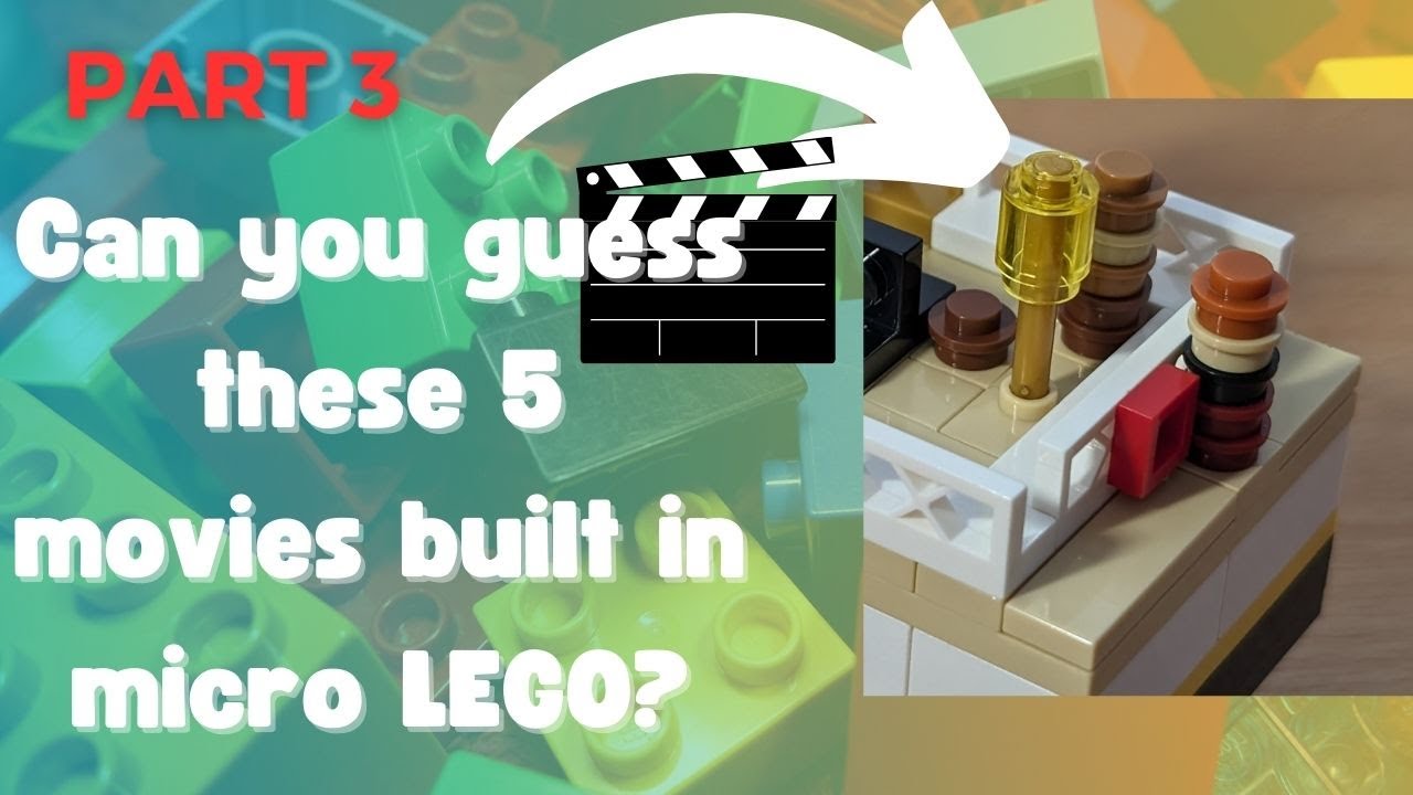 Can you guess these 5 movies built in micro LEGO? Part 3 - YouTube