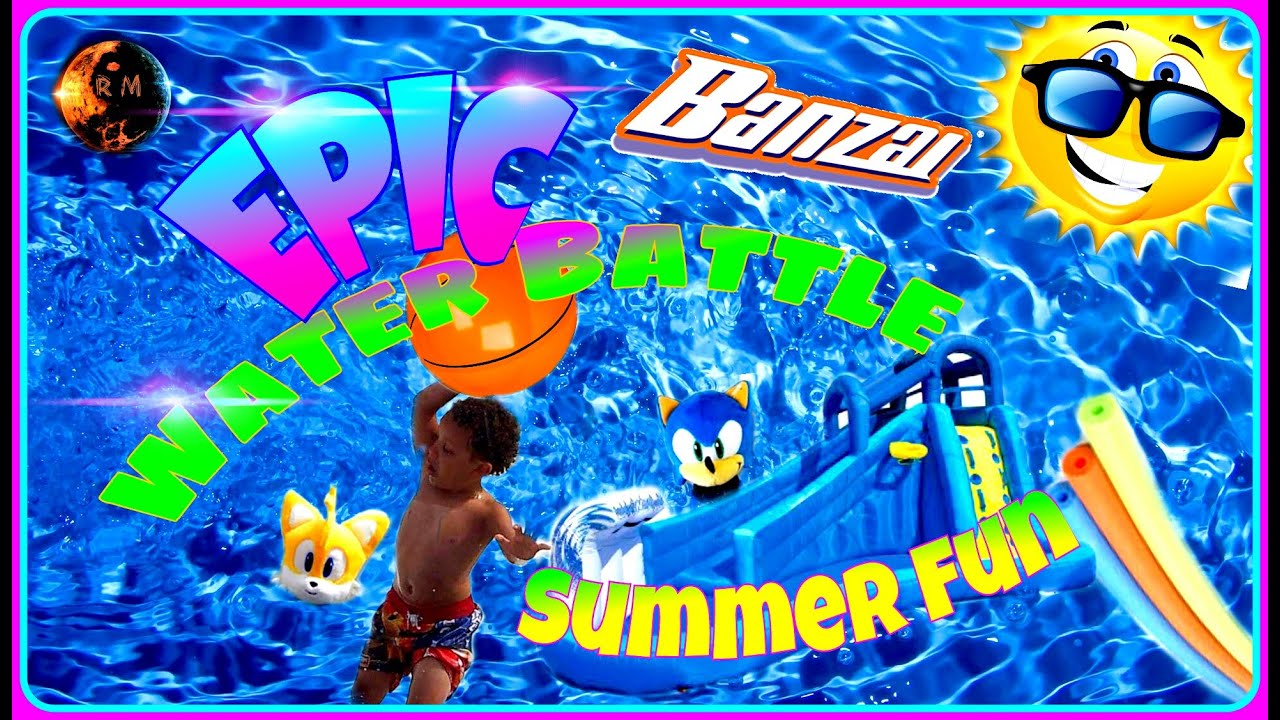 Family Fun Epic Water Battle Summer Fun Surf And Splash Water Park ...