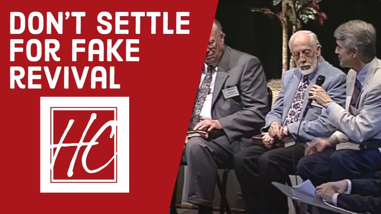 Don't settle for fake revival - YouTube