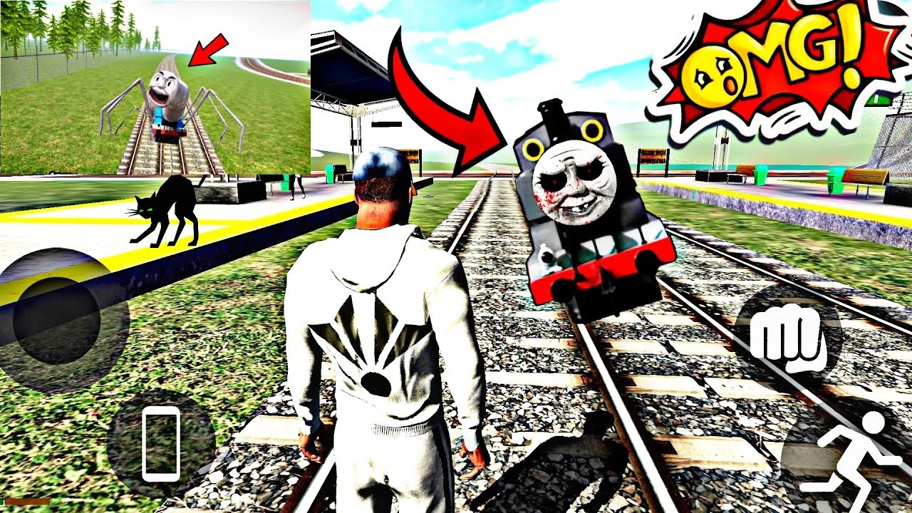 NEW GOST TRAIN 🚂 Indian bike driving 🙀🙀🤑 - YouTube