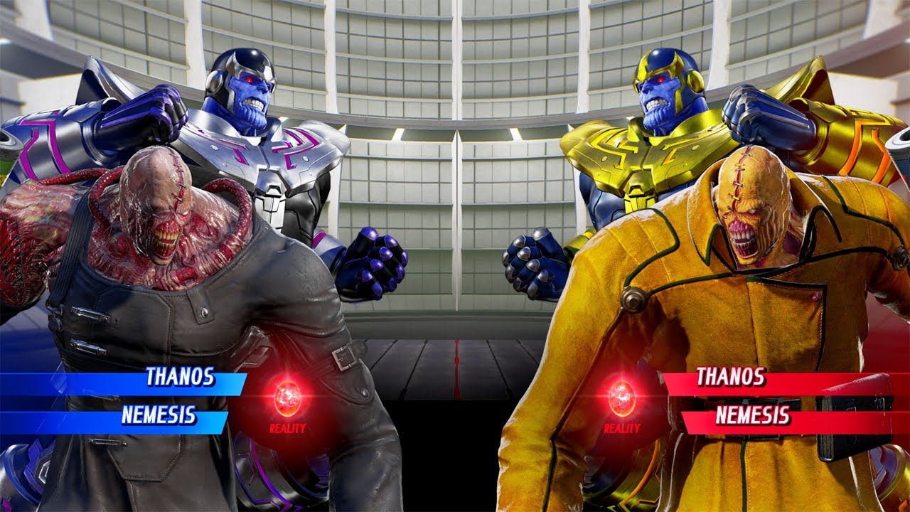 Thanos & Nemesis VS Thanos & Nemesis (Very Hard) - Marvel vs Capcom ...