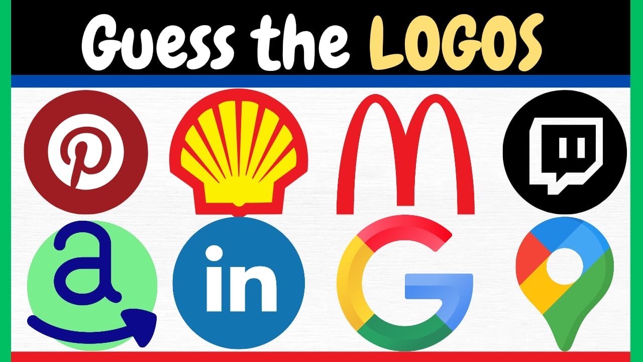 Guess the Logos | Only 1% Can Guess All These Logos – Can You? | Learn ...