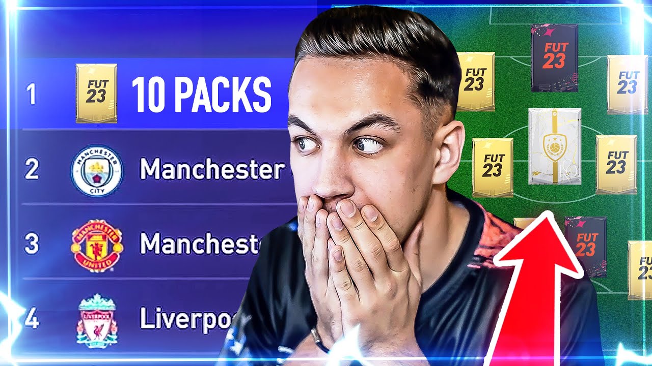 10 PACKS FONT MON ÉQUIPE CARRIÈRE ! FIFA 23 - YouTube