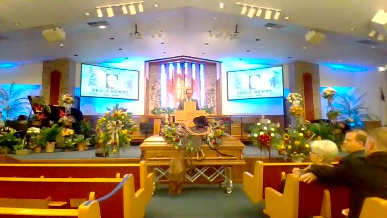 Copy of Bruce Newby Memorial Service - YouTube