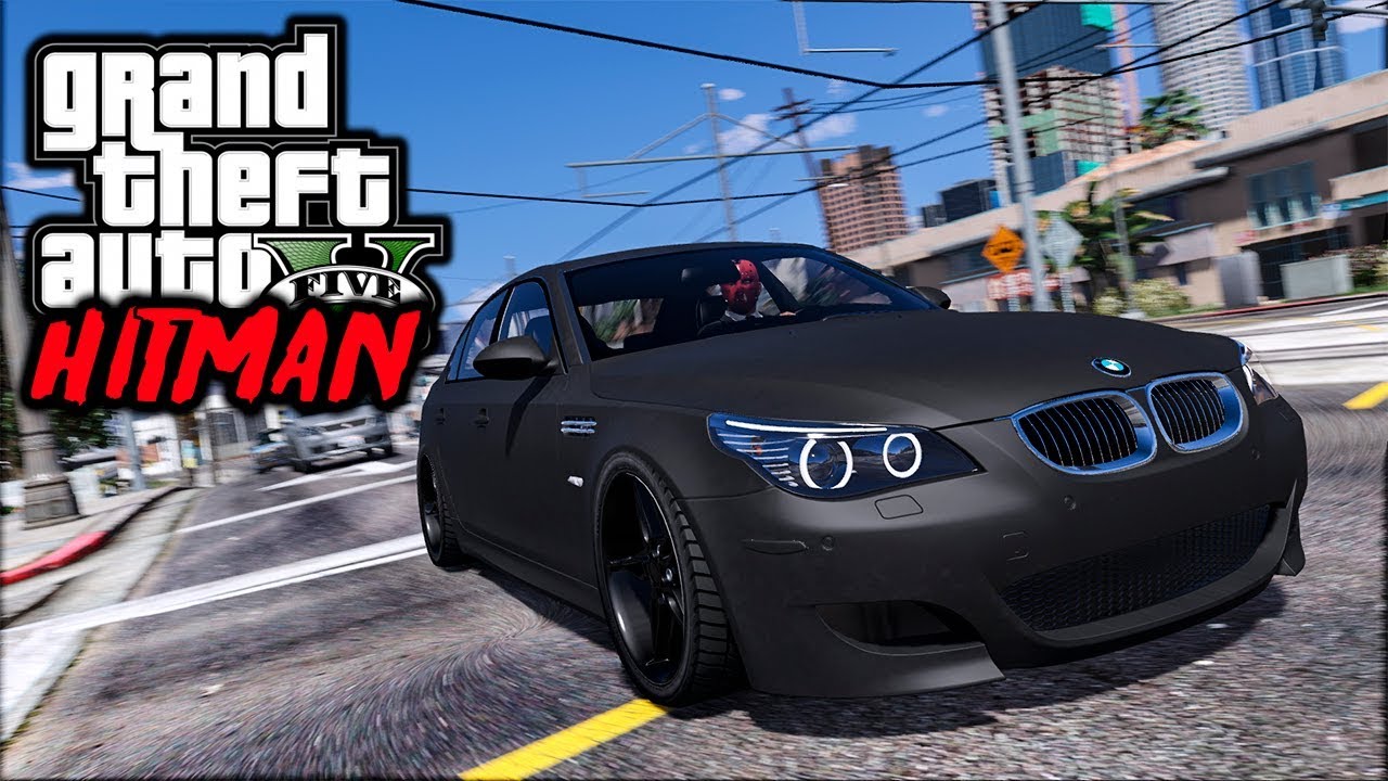 GTA V HITMAN - BMW M5 BLINDADA ASSASSINA #9 - YouTube