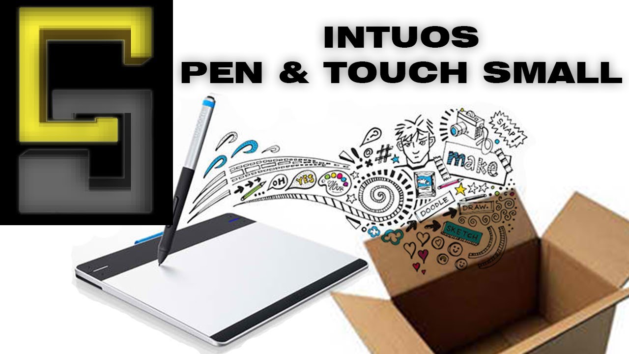 Unboxing Wacom Intuos Pen & Touch Small (CTH-480) - YouTube