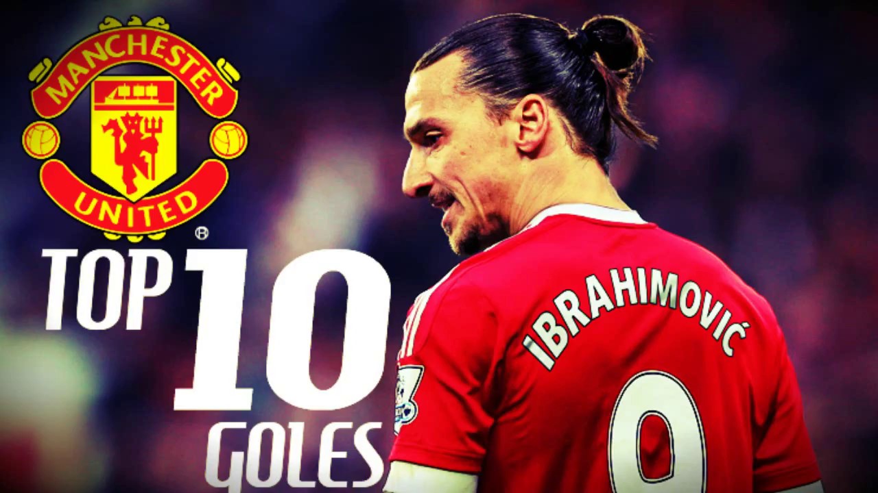 TOP GOALS OF MANCHESTER UNITED - 2016-17 - YouTube