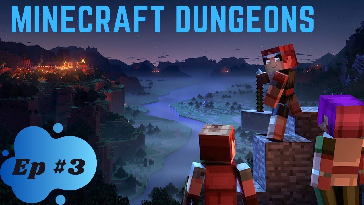 Minecraft Dungeons Episode 3 ! My first game over!! - YouTube