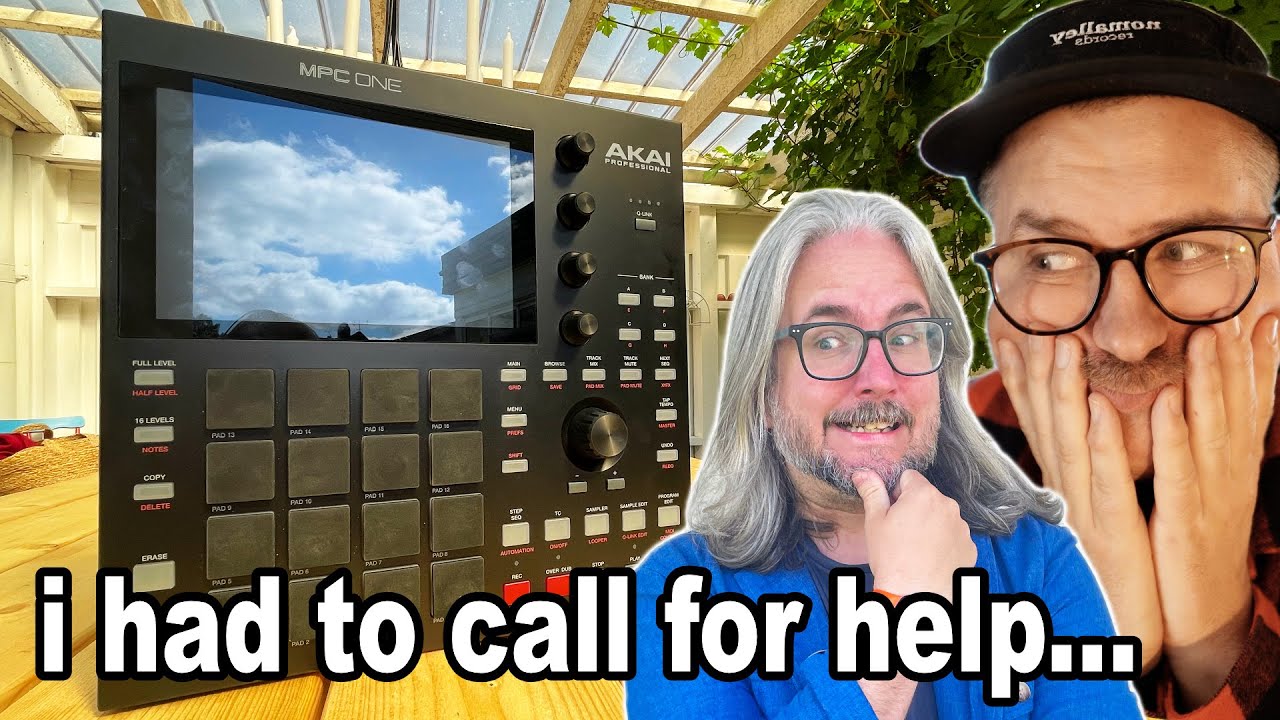 FINALLY tried MPC ONE... a synth nerds first day with AKAI MPC ...