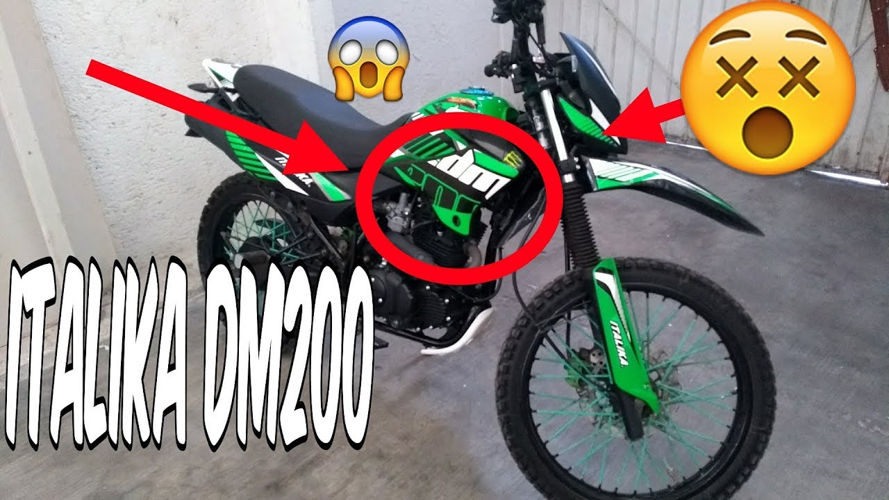 Italika DM200 verde 2017 así se ve y así suena!! - YouTube