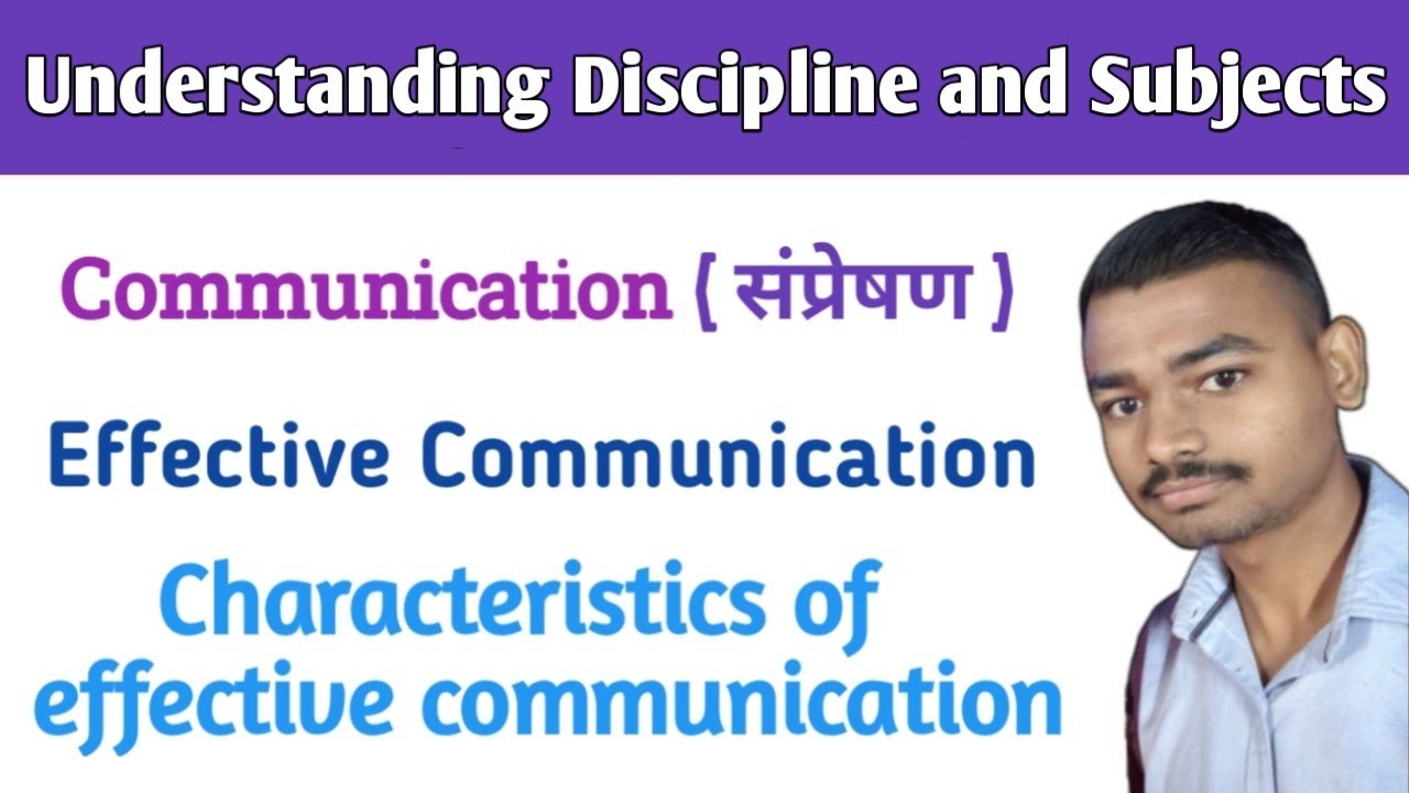 Communication | effective communication characteristics | B.Ed first ...