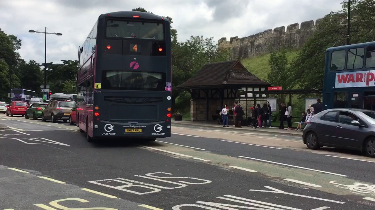 First Bus York 37252 At York Railway Station On 4 To York Clifford ...