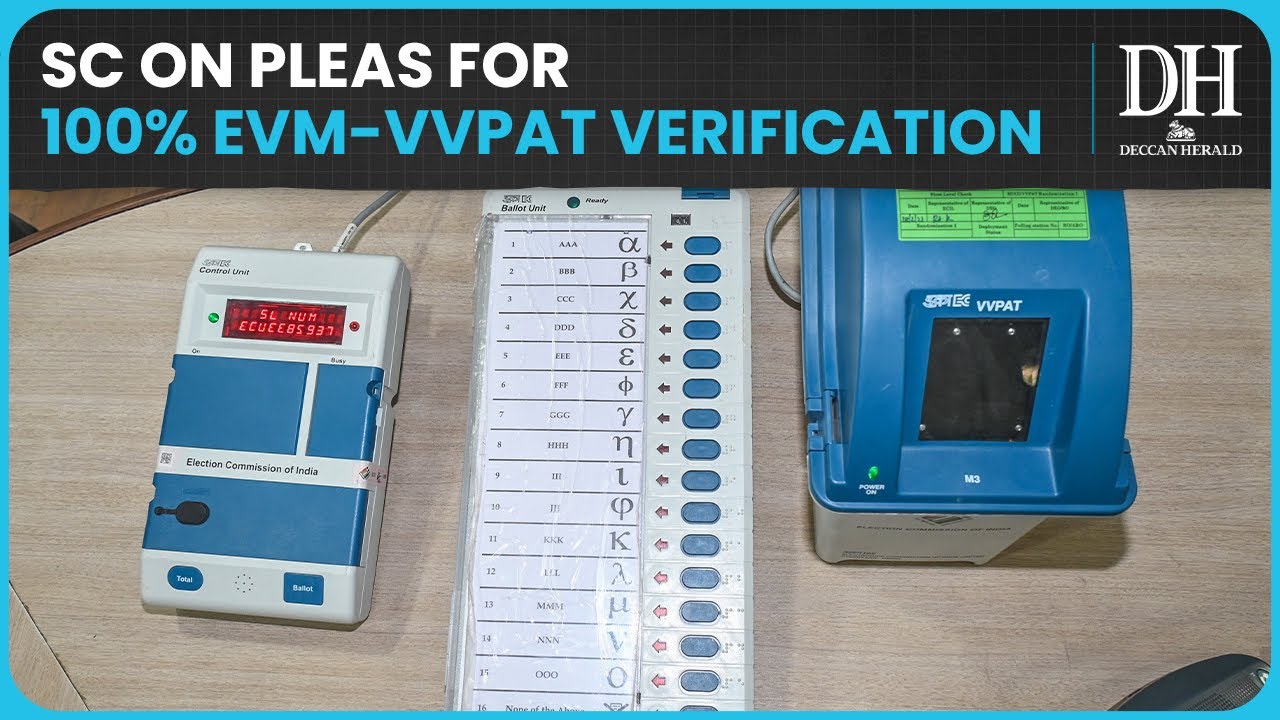 Supreme Court reserves verdict on EVM-VVPAT pleas | Lok Sabha elections ...