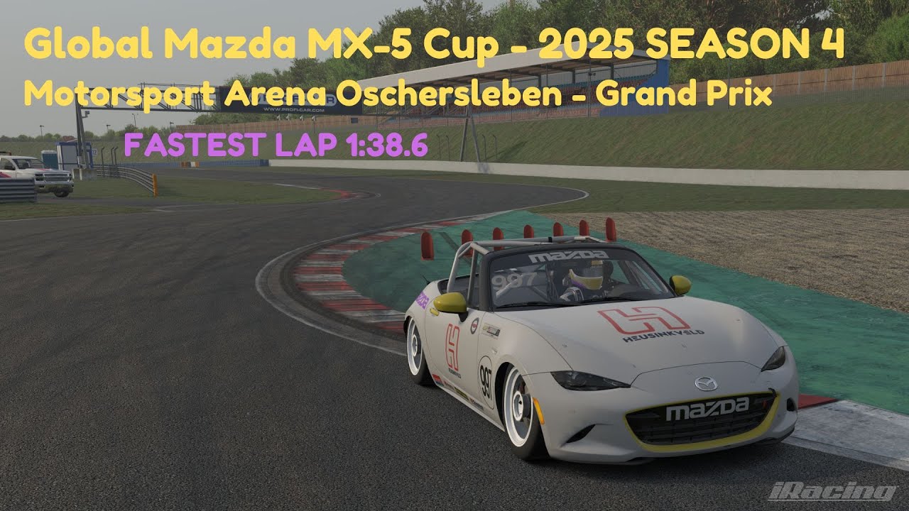 iRacing | Global Mazda MX5 Cup Hot Lap 1:38.657 Fixed | Motorsport ...
