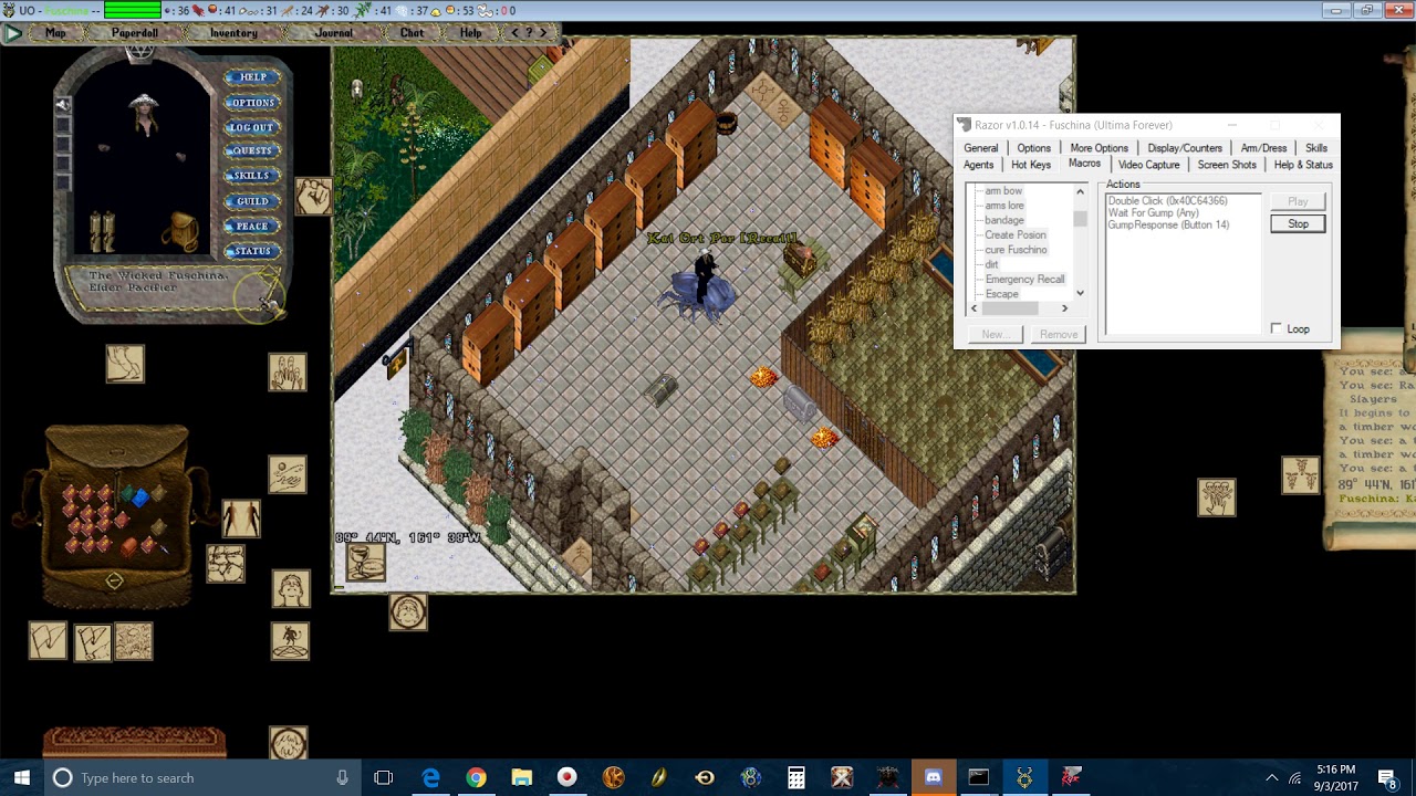 UO Forever: Emergency Recall Macro Razor - YouTube