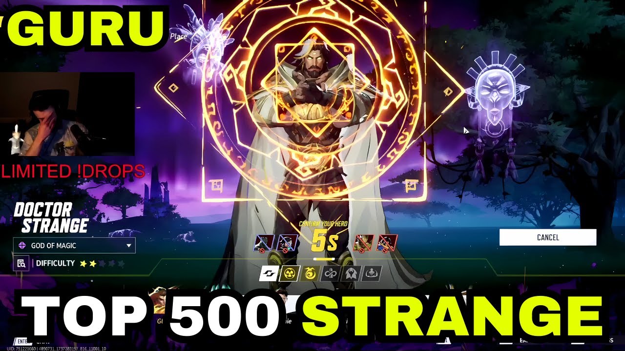 32-0! GURU DOMINATING DOCTOR STRANGE GAMEPLAY - MARVEL RIVALS TOP 500 ...