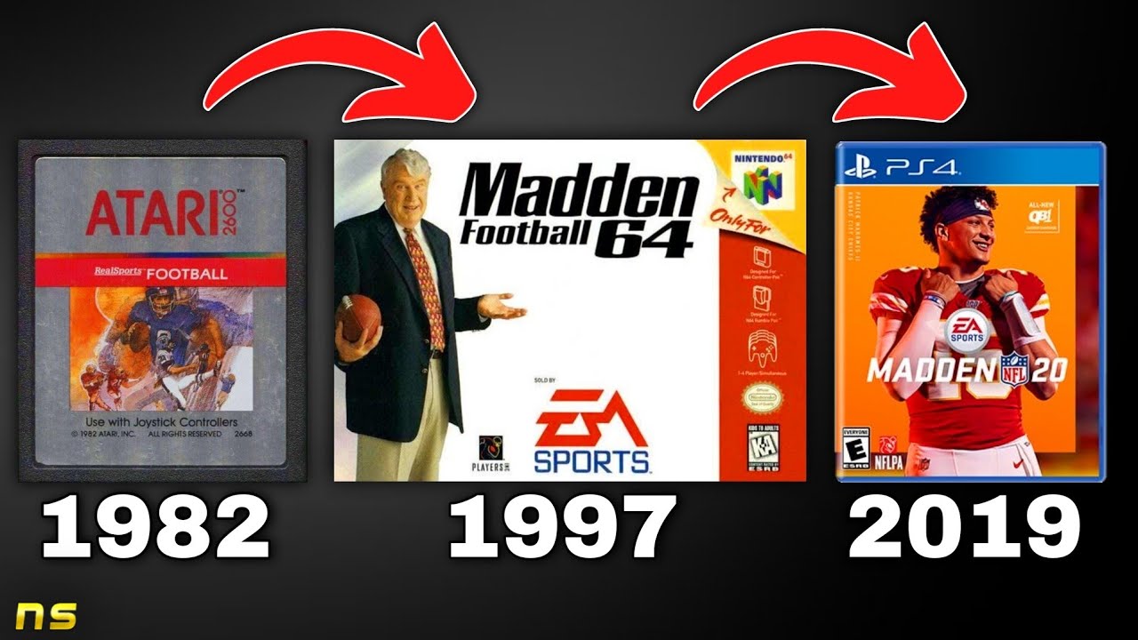 The Evolution of Football Video Games - YouTube
