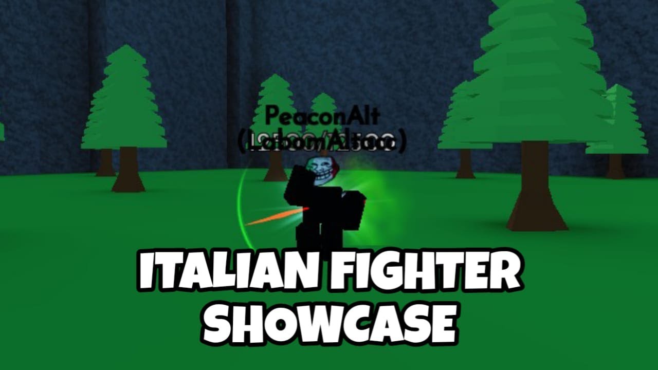 Italian Fighter Troll Showcase | Hyperverse Of incidents | Roblox - YouTube