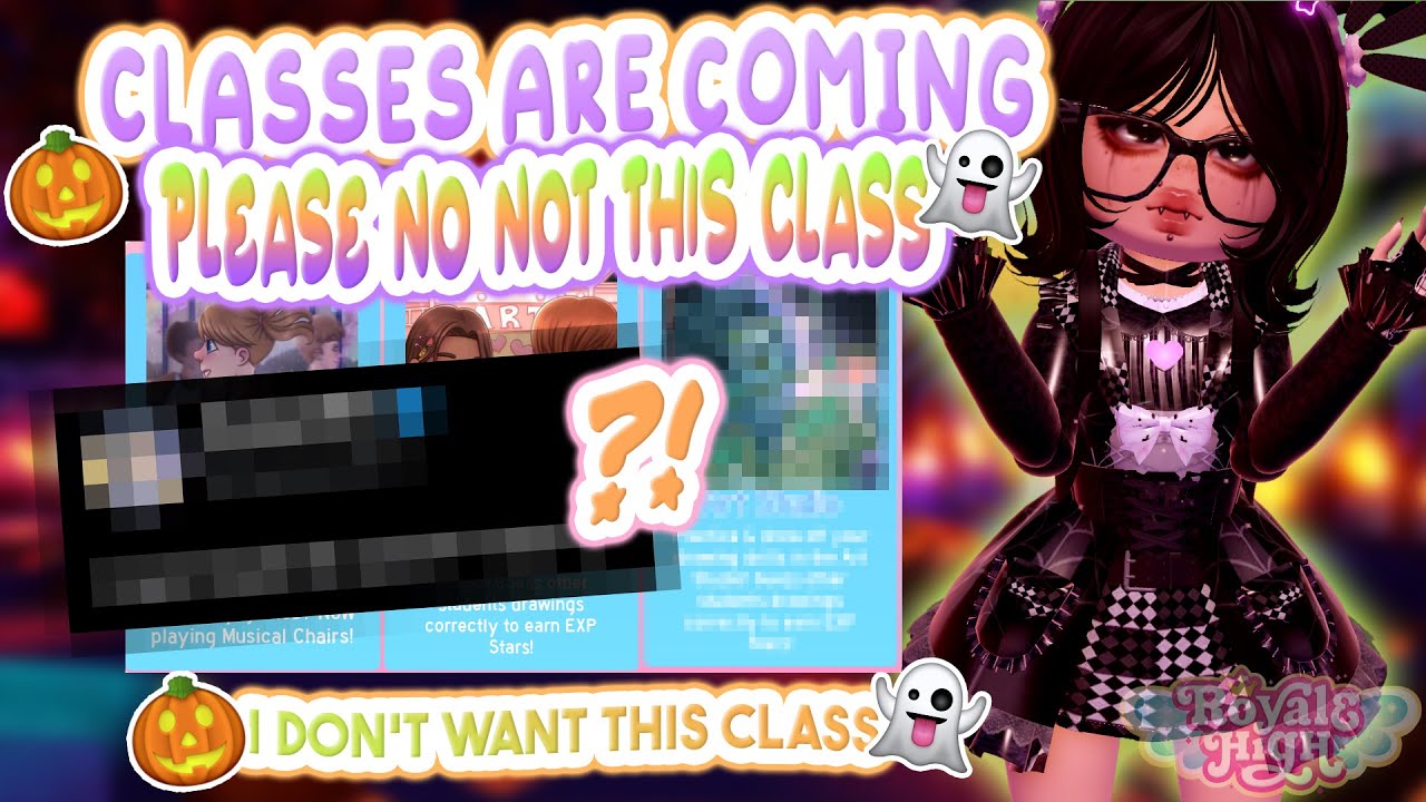 🔎ALERT🔮 A NEW CLASS IS 🤪ON THE WAY👀 | Royale High - YouTube
