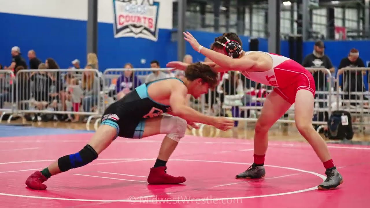 120 18U – Christopher Trevino {G} of Elite Athletic IN vs. Kaden Harman ...