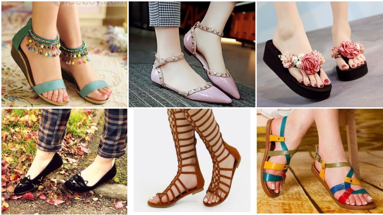 amazing comfortable shoes designs for girls ..trending and beautiful ...