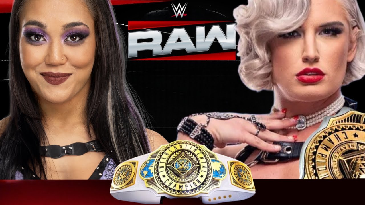 WWE 2K24-RAW-Toni Storm vs Roxanne Perez-Women’s Intercontinental ...