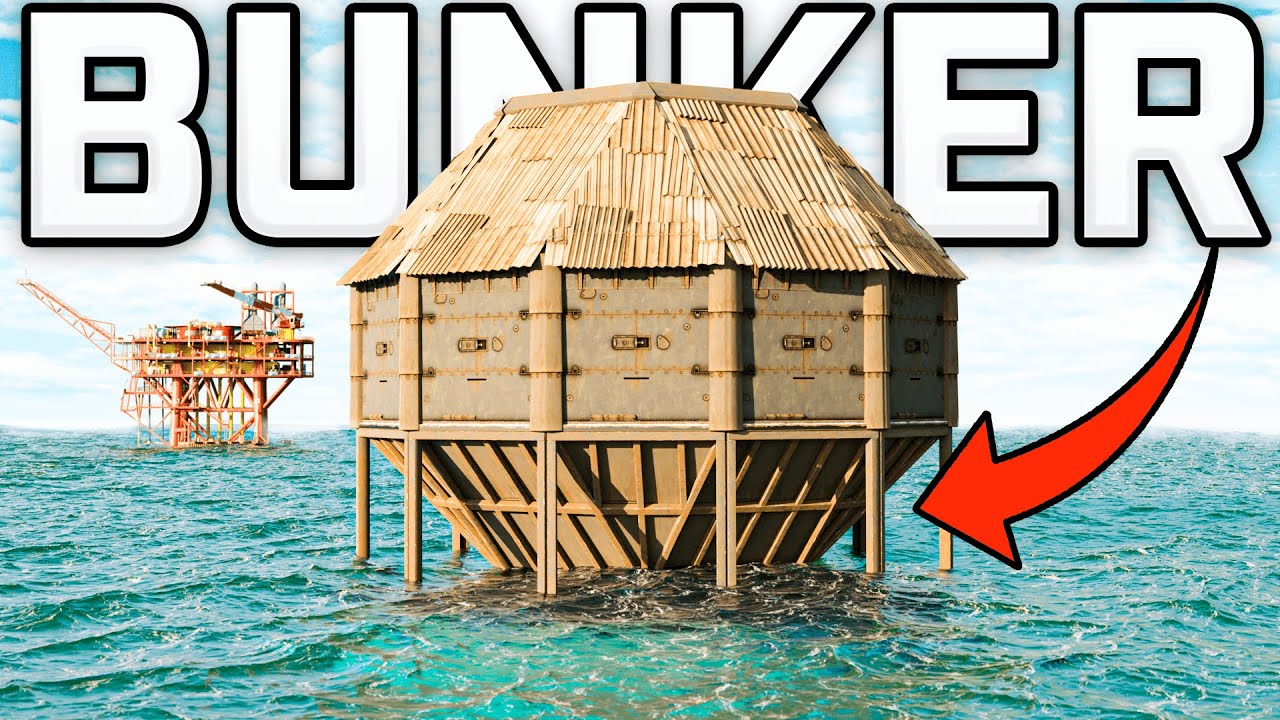 I Built an OCEAN BUNKER - Rust - YouTube