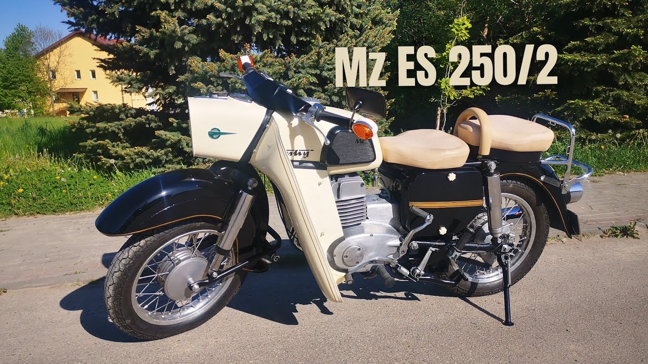 MZ ES 250/2 "Trophy" 1969r. - YouTube