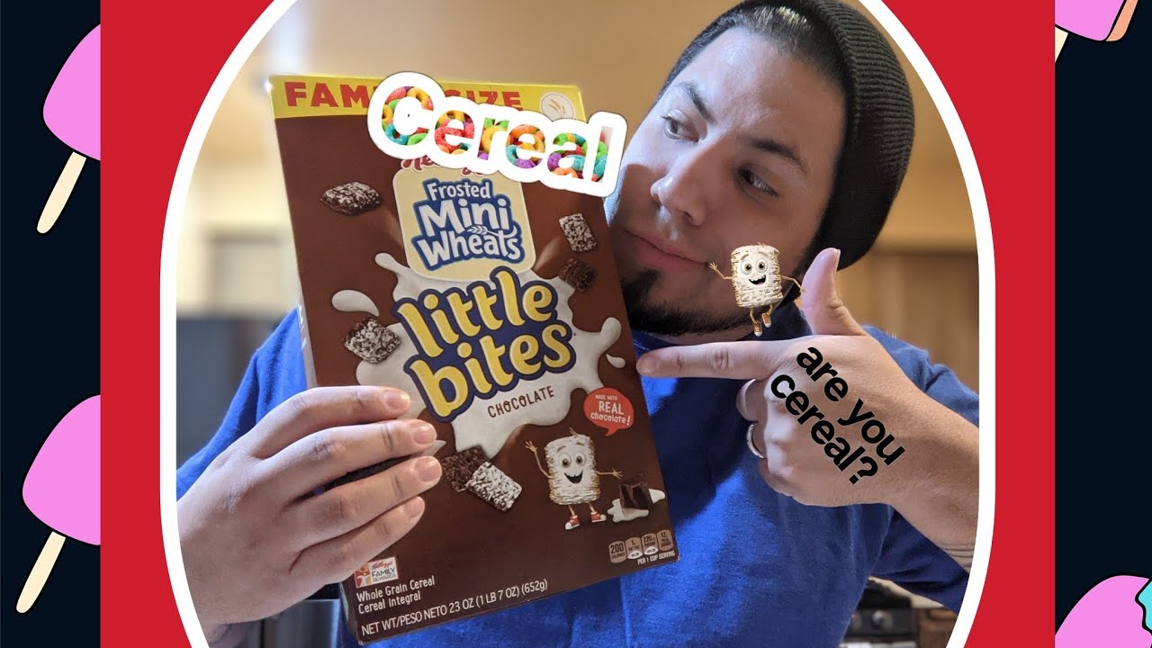Frosted mini-wheats Chocolate Review - YouTube