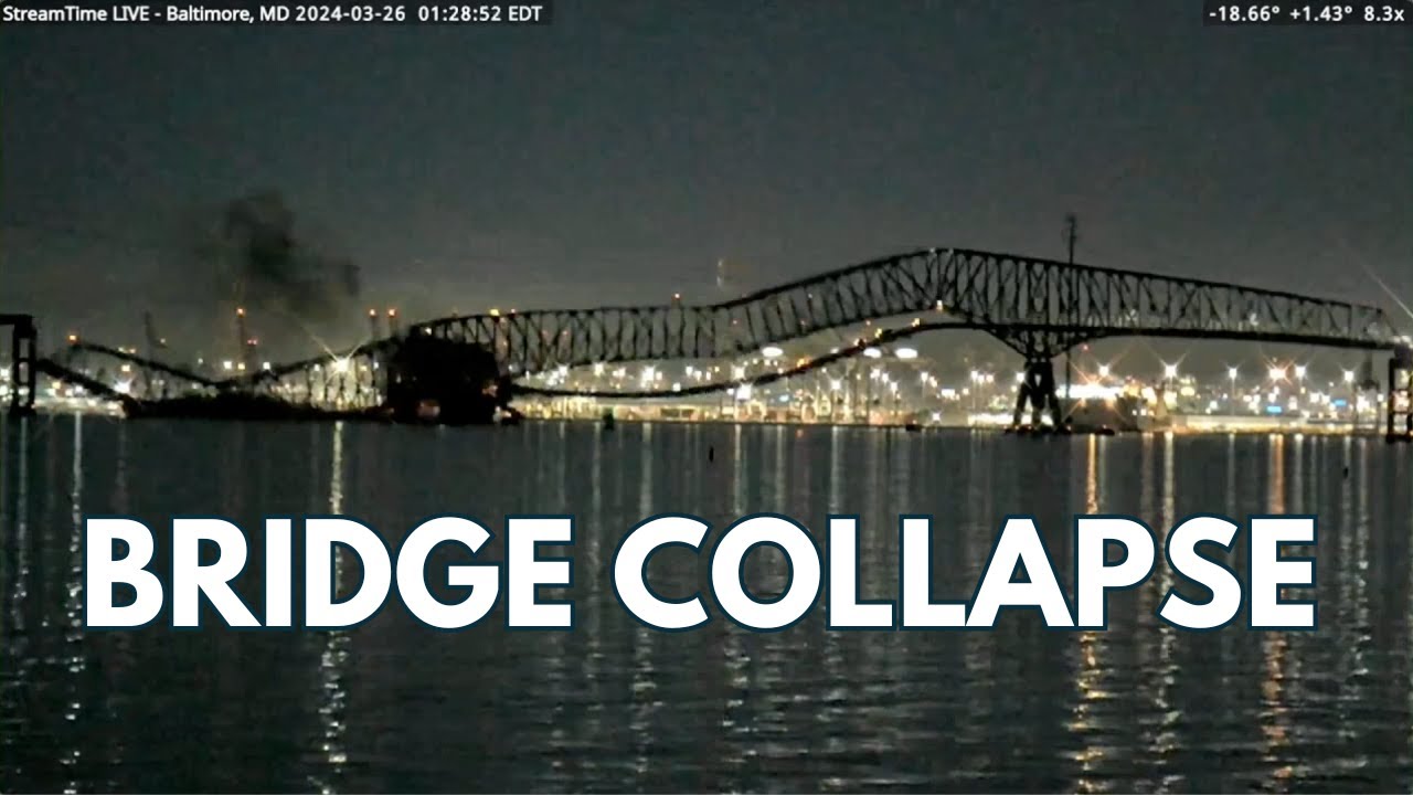 Key Bridge Collapses into Patapsco River: Vehicles Plunge, Search ...