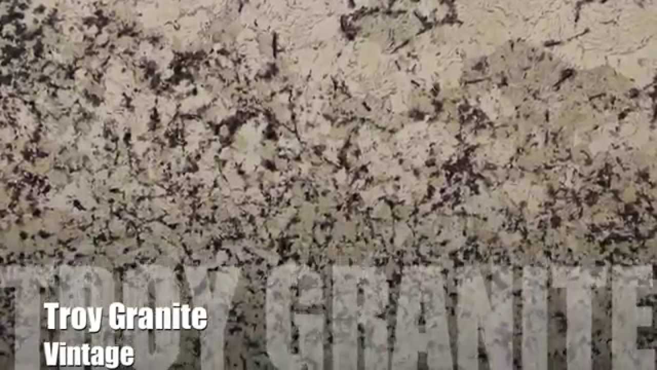 Vintage Granite Counertop by Troy Granite - YouTube