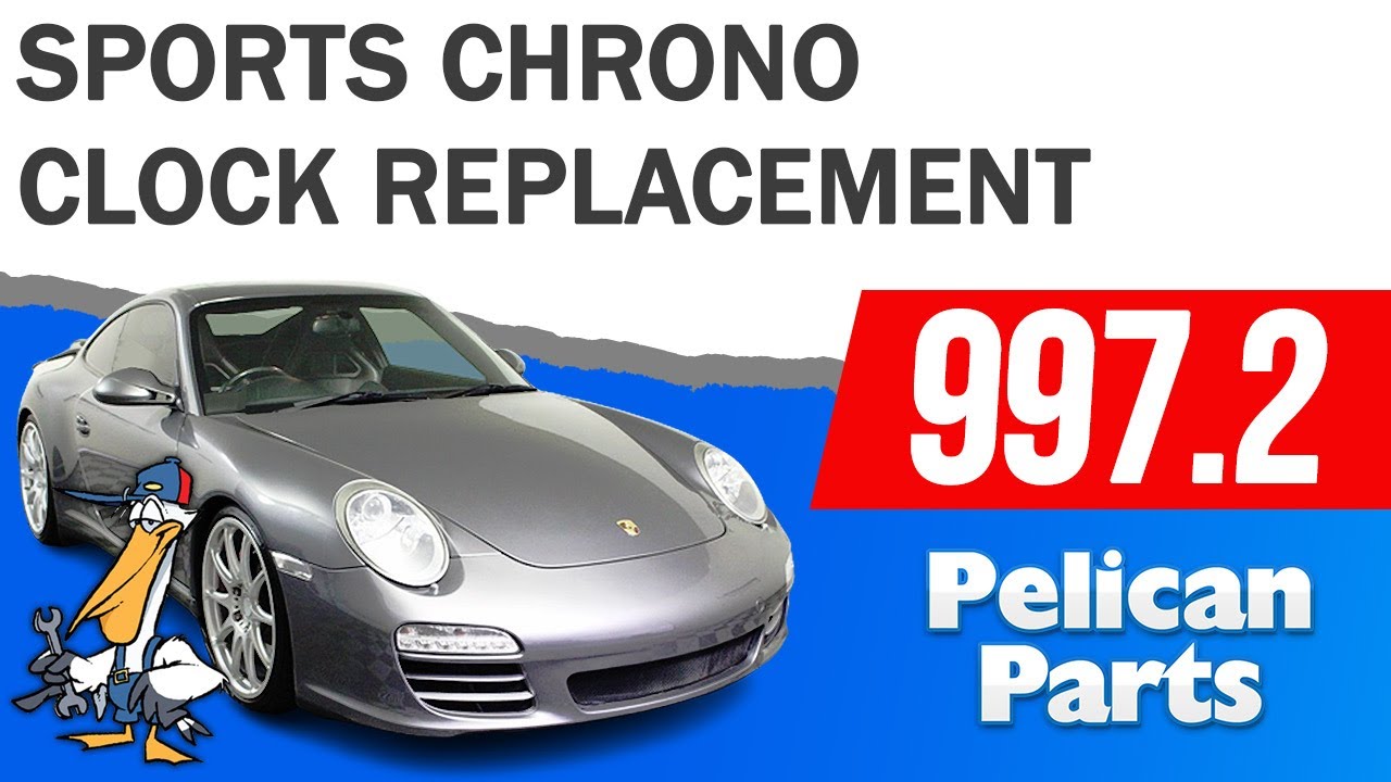 Porsche 997.2 Carrera Sports Chrono Clock Replacement (2009-12) - YouTube