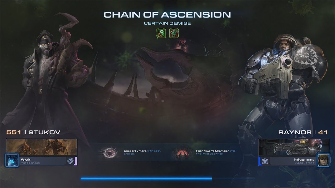 Starcraft 2: Mutation 470 - Certain Demise - Stukov, Raynor - YouTube