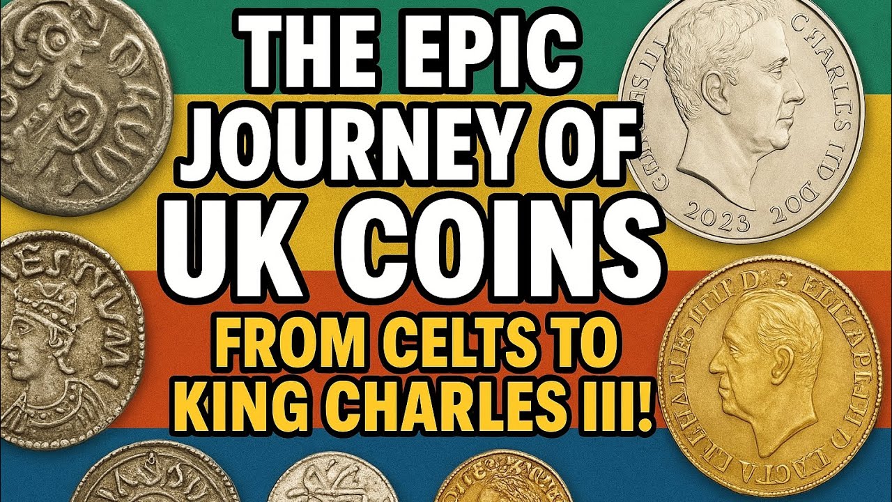 "UK Coins History EXPOSED! 🪙 From Ancient Celts to King Charles III 👑 ...