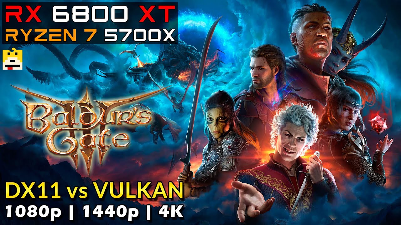 Baldur's Gate 3: ¿VULKAN o DX11? | RX 6800 XT + Ryzen 7 5700X | Ultra ...
