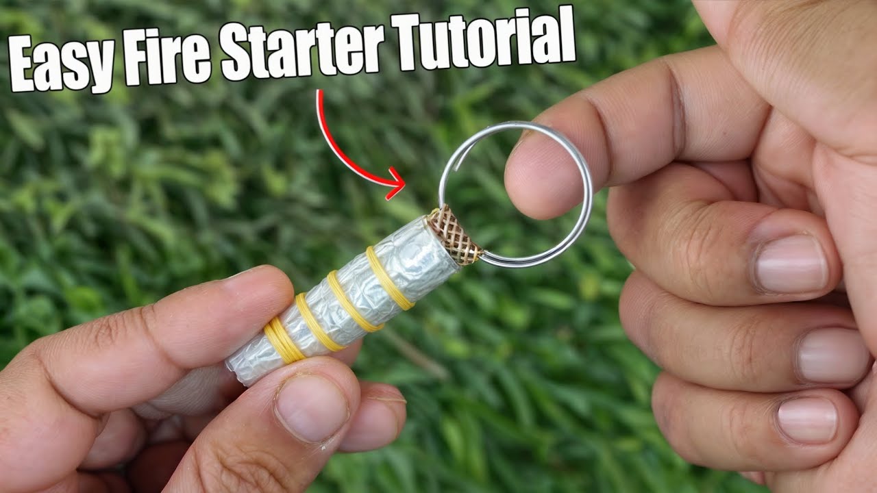 how to make fire starter at home easy | fire starter kaise banaen | how ...
