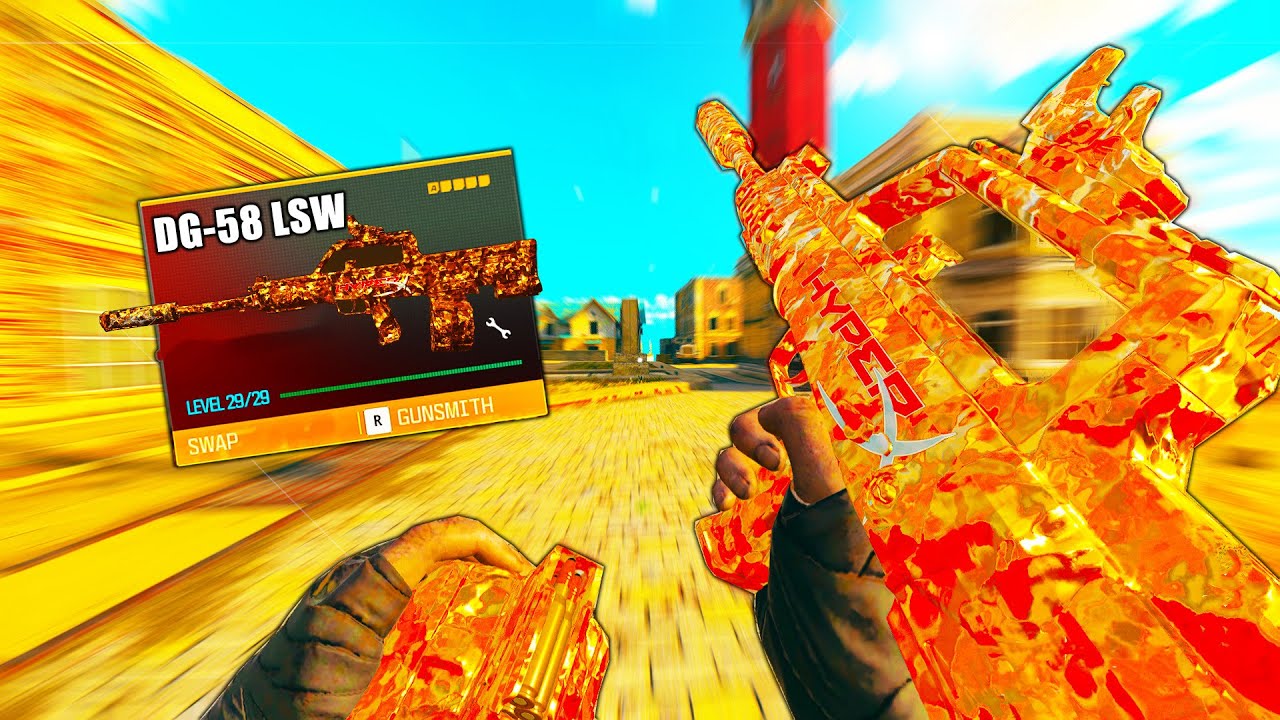 this DG-58 LSW LMG is *META* in WARZONE!! (BEST DG-58 LSW CLASS SETUP ...