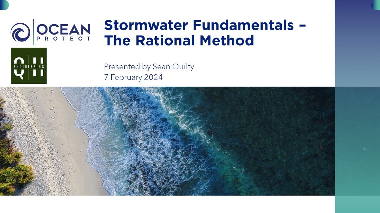 Stormwater Fundamentals - The Rational Method - YouTube
