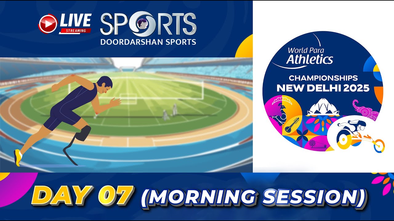 LIVE Day 7 - Track Events; World Para Athletics Championships 2025 JLN ...